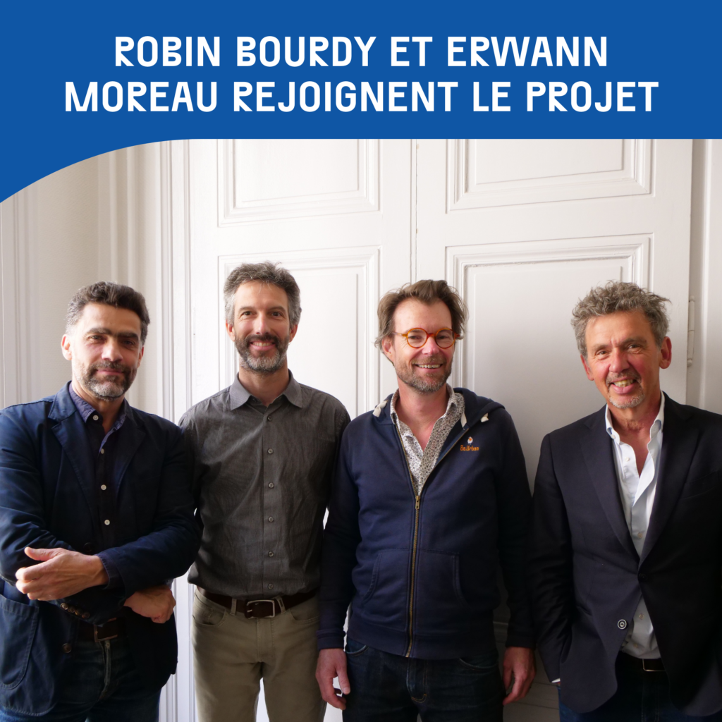 Robin Bourdy et Erwann Moreau rejoignent le projet - Qui veut rafraichir sa ville